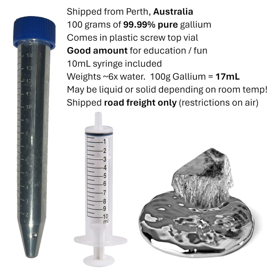 Gallium for Sale in Australia From Our Online Shop – Gallium Sales